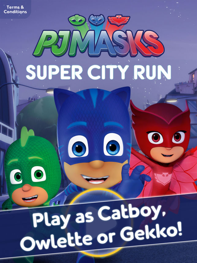 PJ Masks App Series is certified by the kidSAFE Seal Program