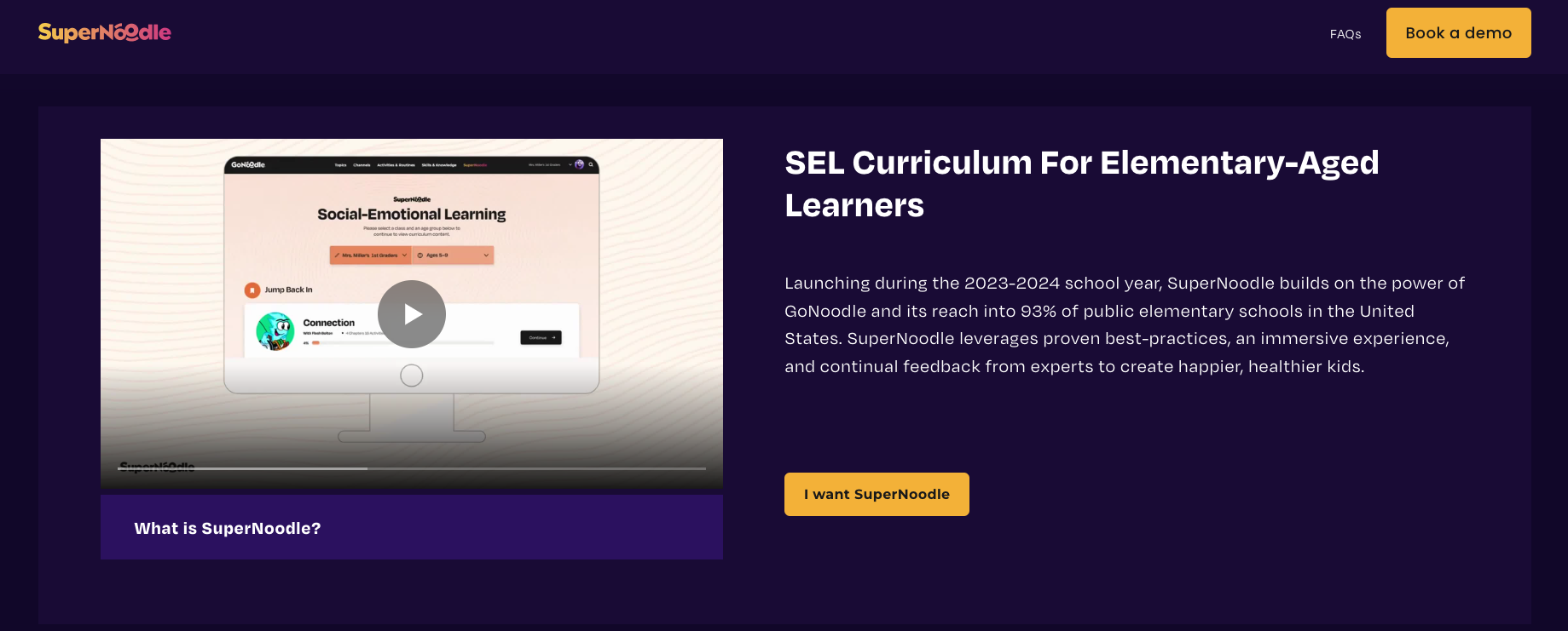 SuperNoodle site is certified by the kidSAFE Seal Program